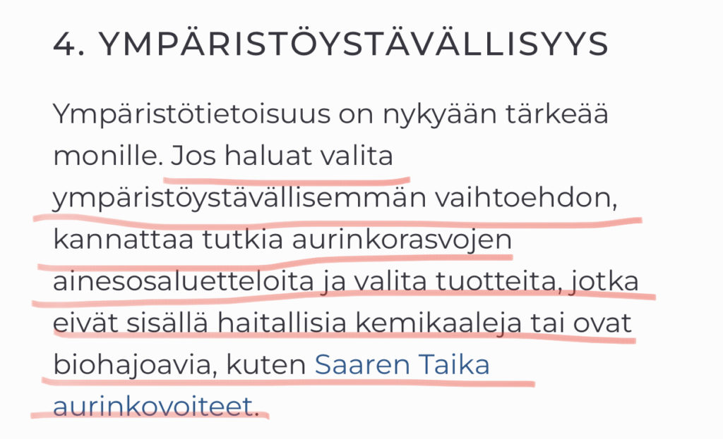 Saaren Taika viherpesu skandaali - Karkkipäivä